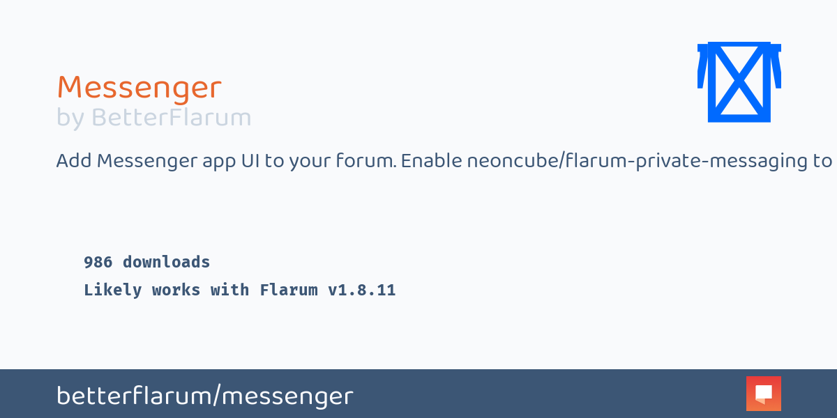 Messenger by BetterFlarum - Flarum