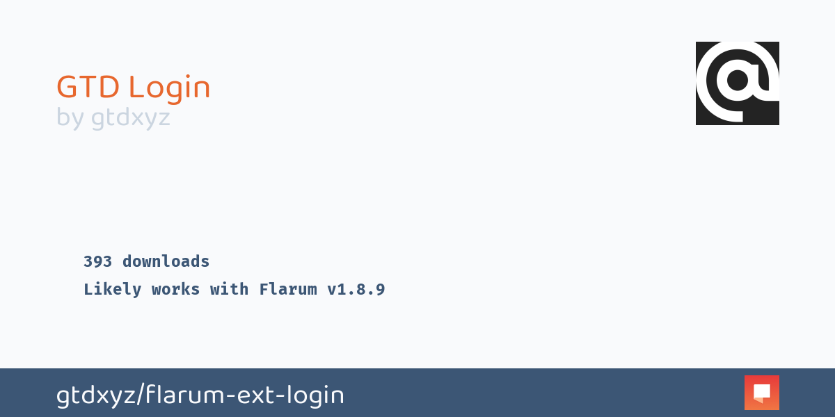 GTD Login by gtdxyz - Flarum