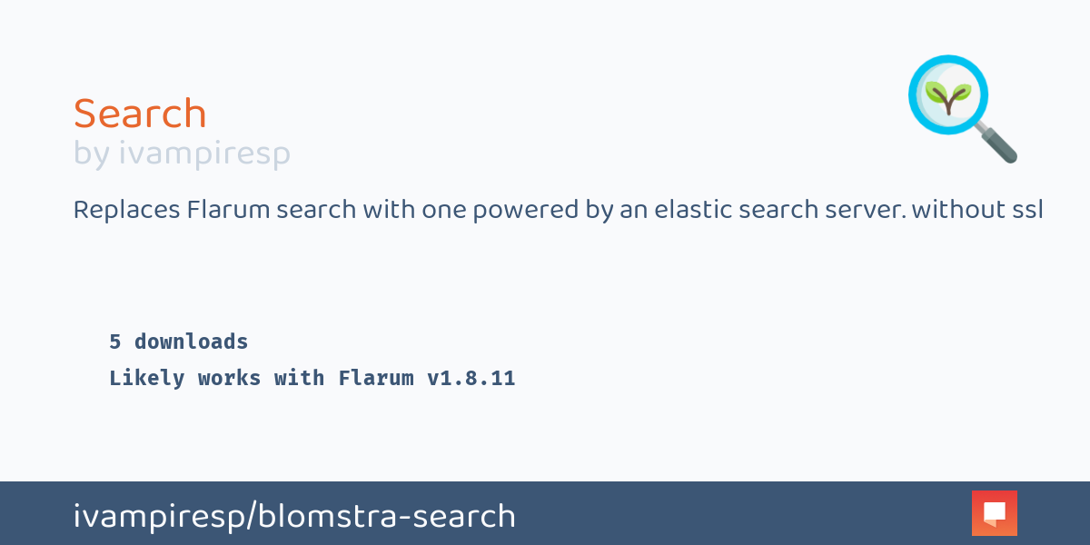 Search by ivampiresp - Flarum