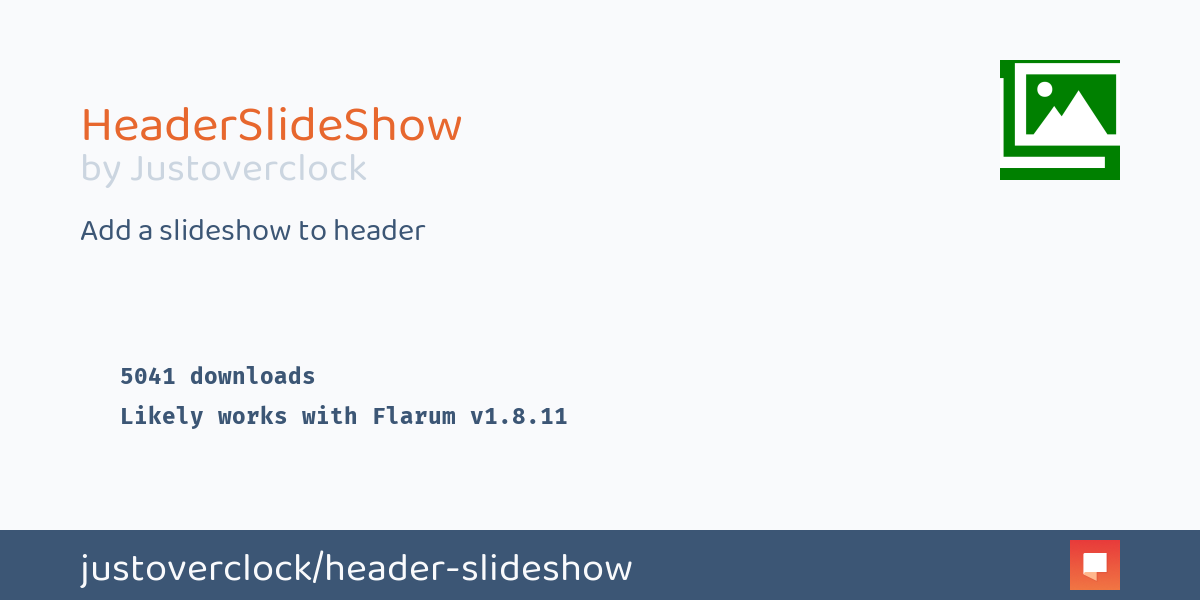 HeaderSlideShow by Justoverclock - Flarum