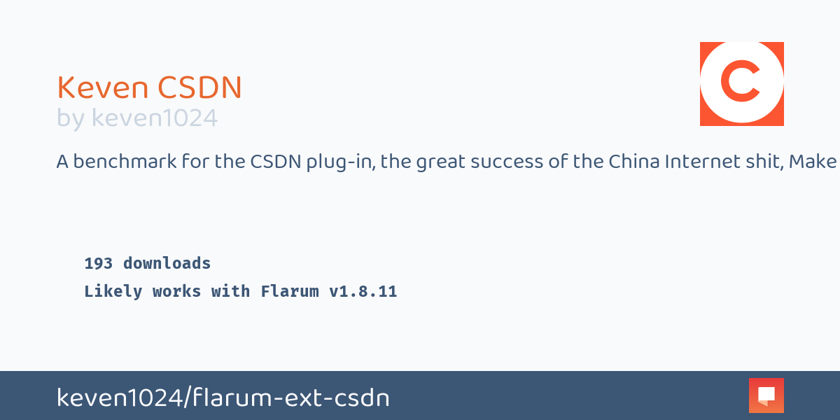 Keven CSDN by keven1024 - Flarum