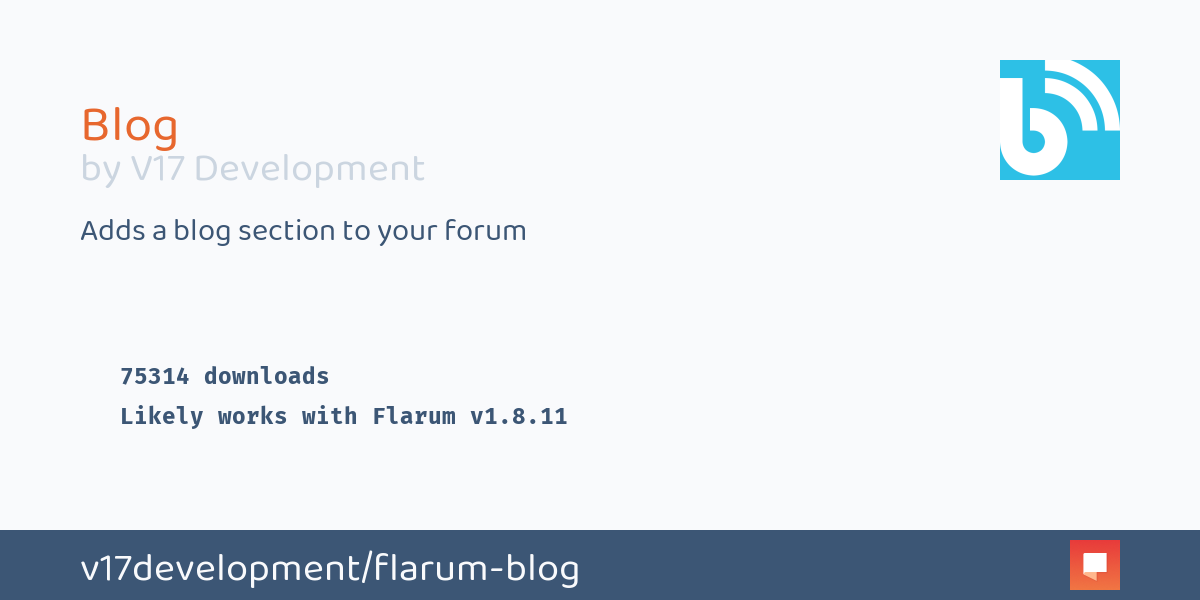 Blog by V17 Development - Flarum