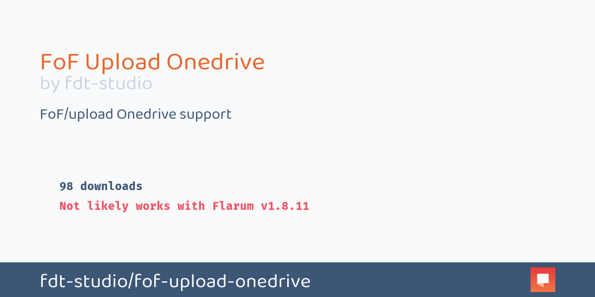 FoF Upload Onedrive by fdt-studio - Flarum