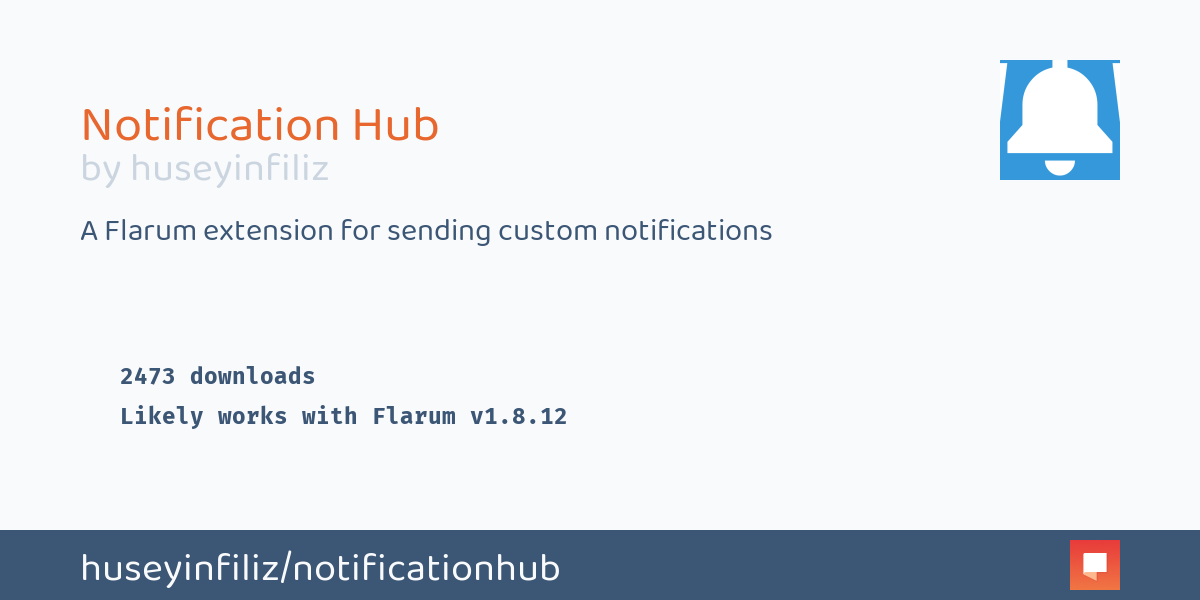 Notification Hub by huseyinfiliz - Flarum